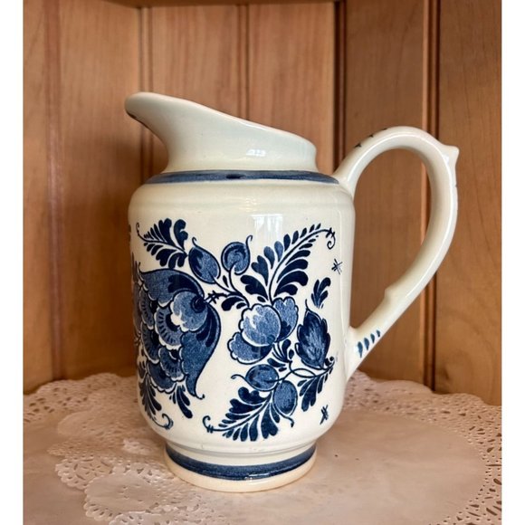Delft | Dining | Vintage Ceramic Blue White Delft Handpainted Distel ...